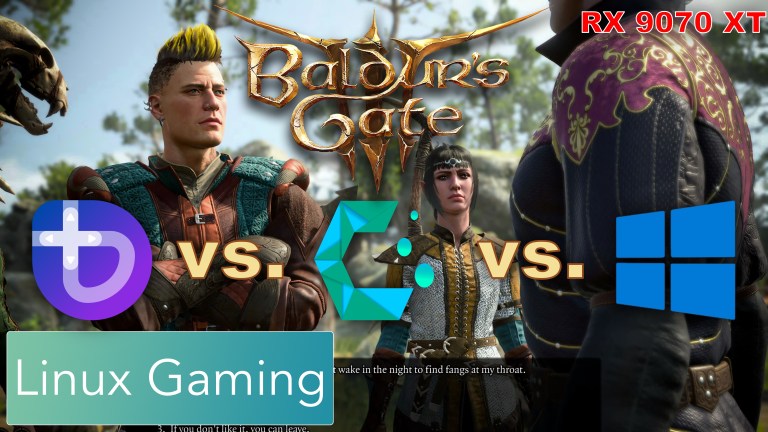 Baldur’s Gate 3 Linux Performance (CachyOS vs Bazzite vs Windows 11 ...